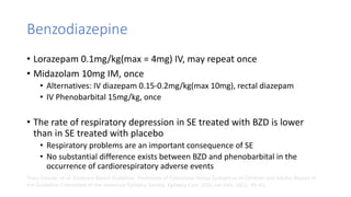 Intravenous anti epileptic drug review | PPT