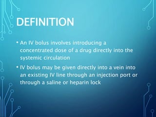 Meaning Of Bolus