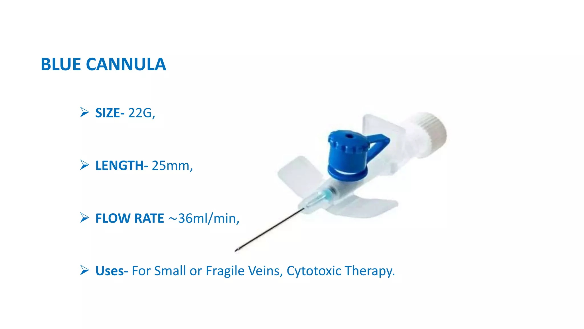INTRAVENOUS CANNULAE.pptx