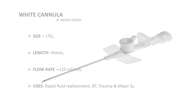 INTRAVENOUS CANNULAE.pptx