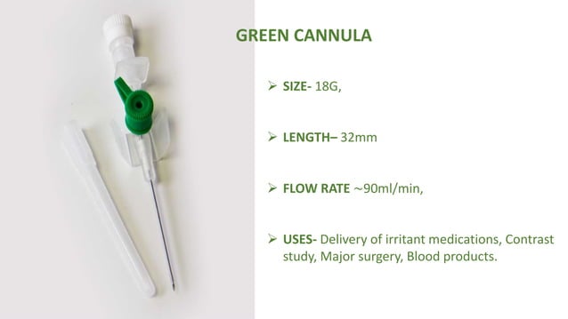 INTRAVENOUS CANNULAE.pptx