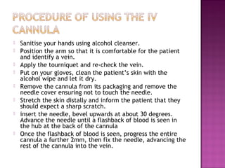 iv cannula | PPT