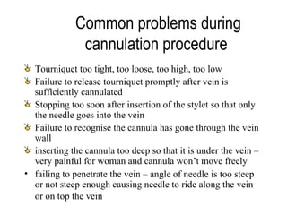 Intravenous cannulation | PPT