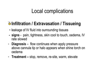 Intravenous cannulation | PPT