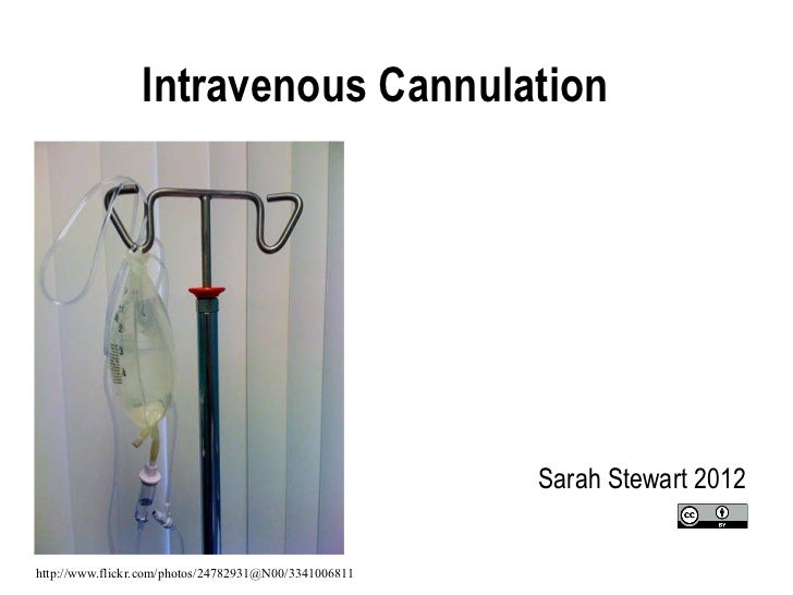 Intravenous cannulation