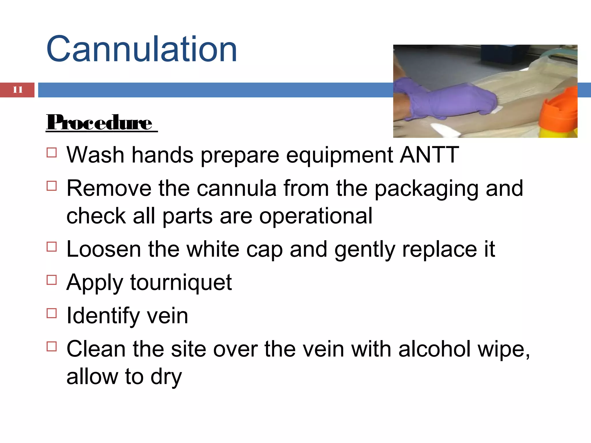 Intravenous cannulation | PPT