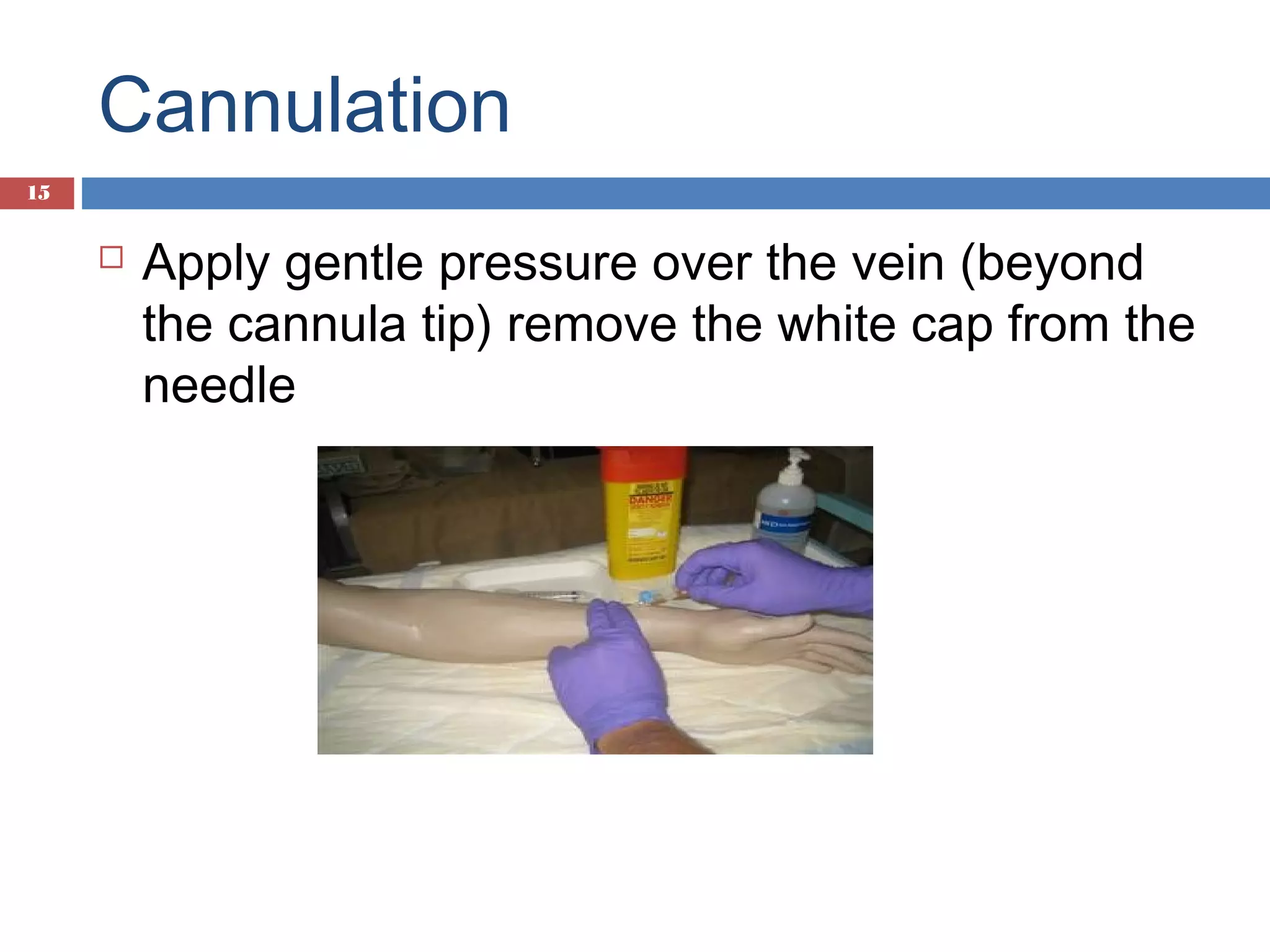 Intravenous cannulation | PPT