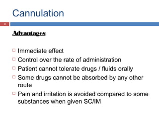 Intravenous cannulation | PPT