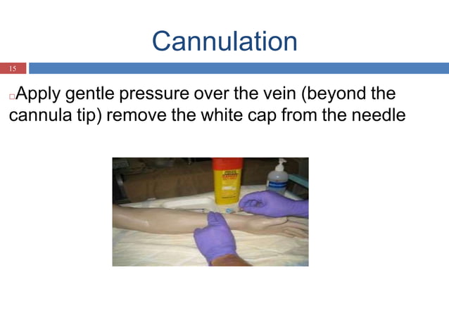 INTRAVENOUS CANNULATION INTRAVENOUS CANNULATION | PPT | First Aid ...