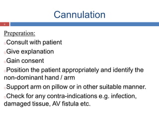INTRAVENOUS CANNULATION INTRAVENOUS CANNULATION | PPT