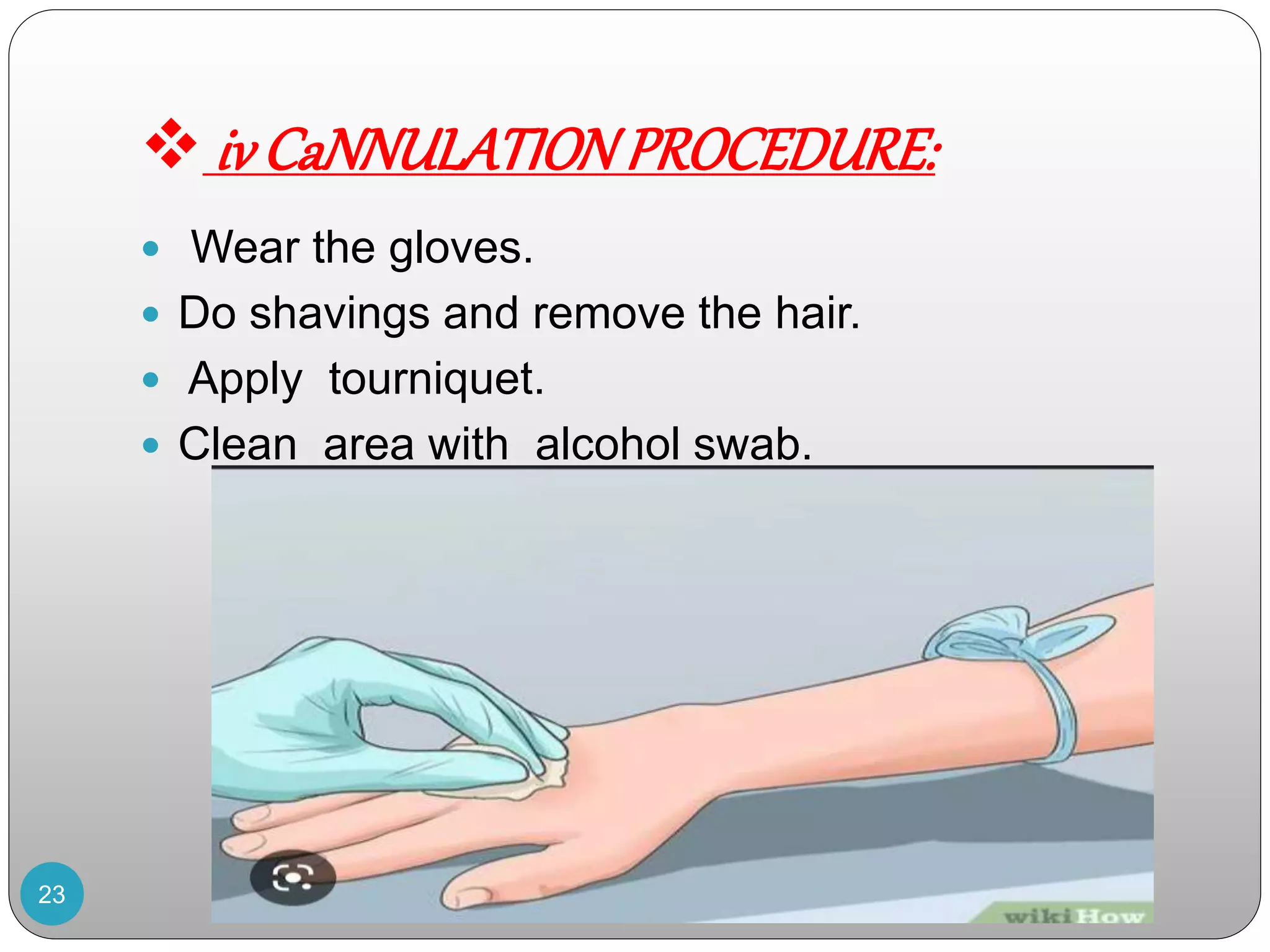 INTRAVENOUS CANNULATION PROCEDURE.pptx