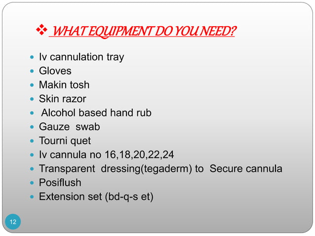 INTRAVENOUS CANNULATION PROCEDURE.pptx
