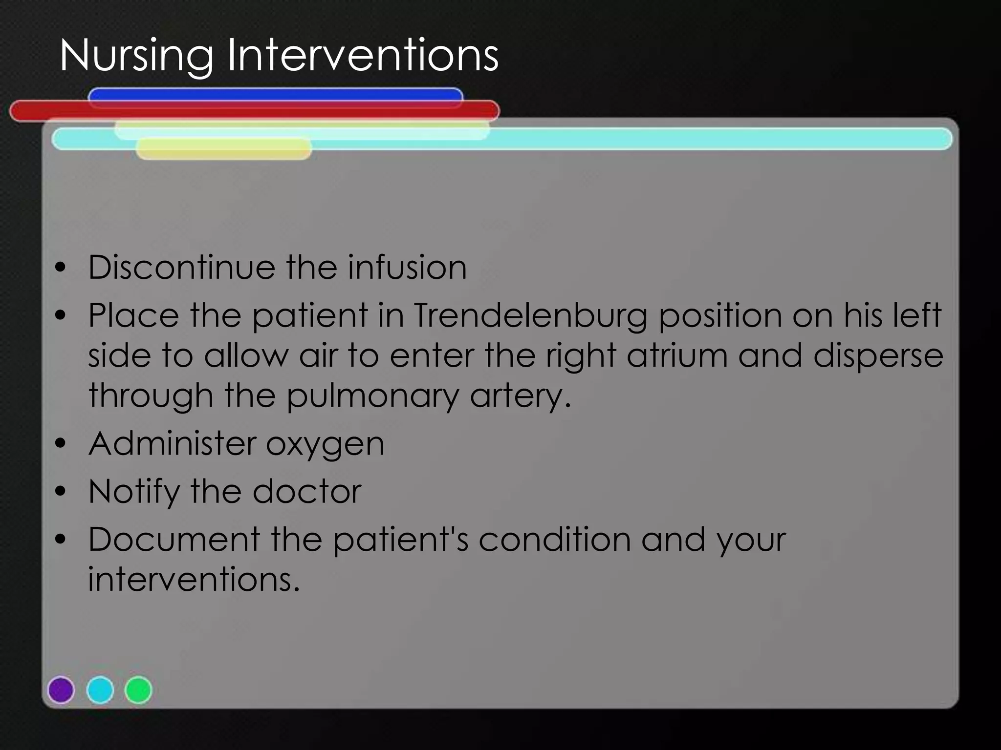 Intravenous Therapy Complications | PPTX