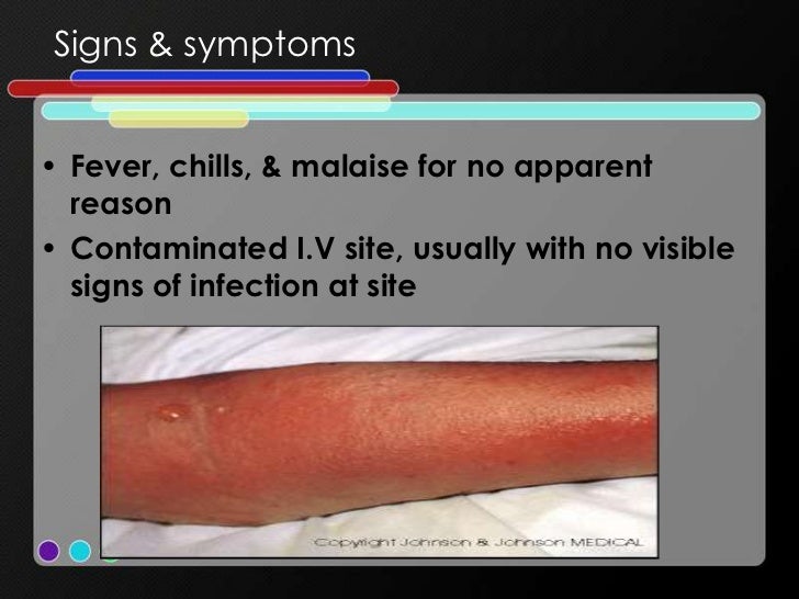 Intravenous Therapy Complications