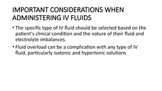 Iv Meds INTRAVENOUS FLUID ADMINISTRATION.pptx