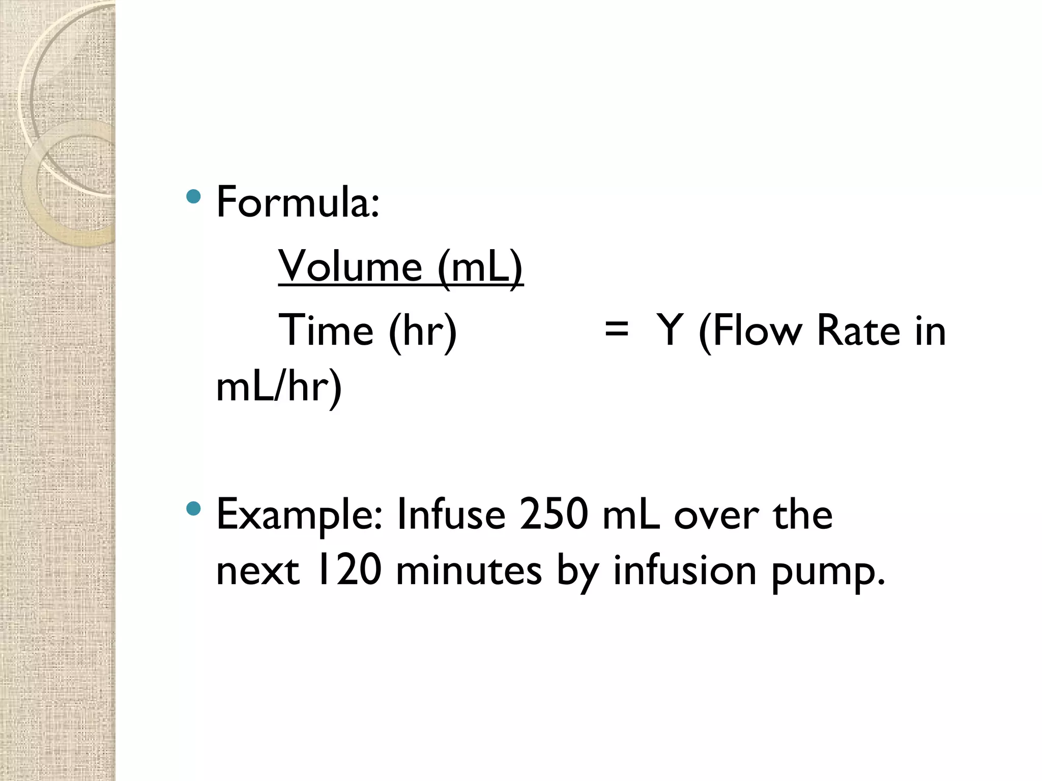 Intravenous Fluid Computations Ppt 2650