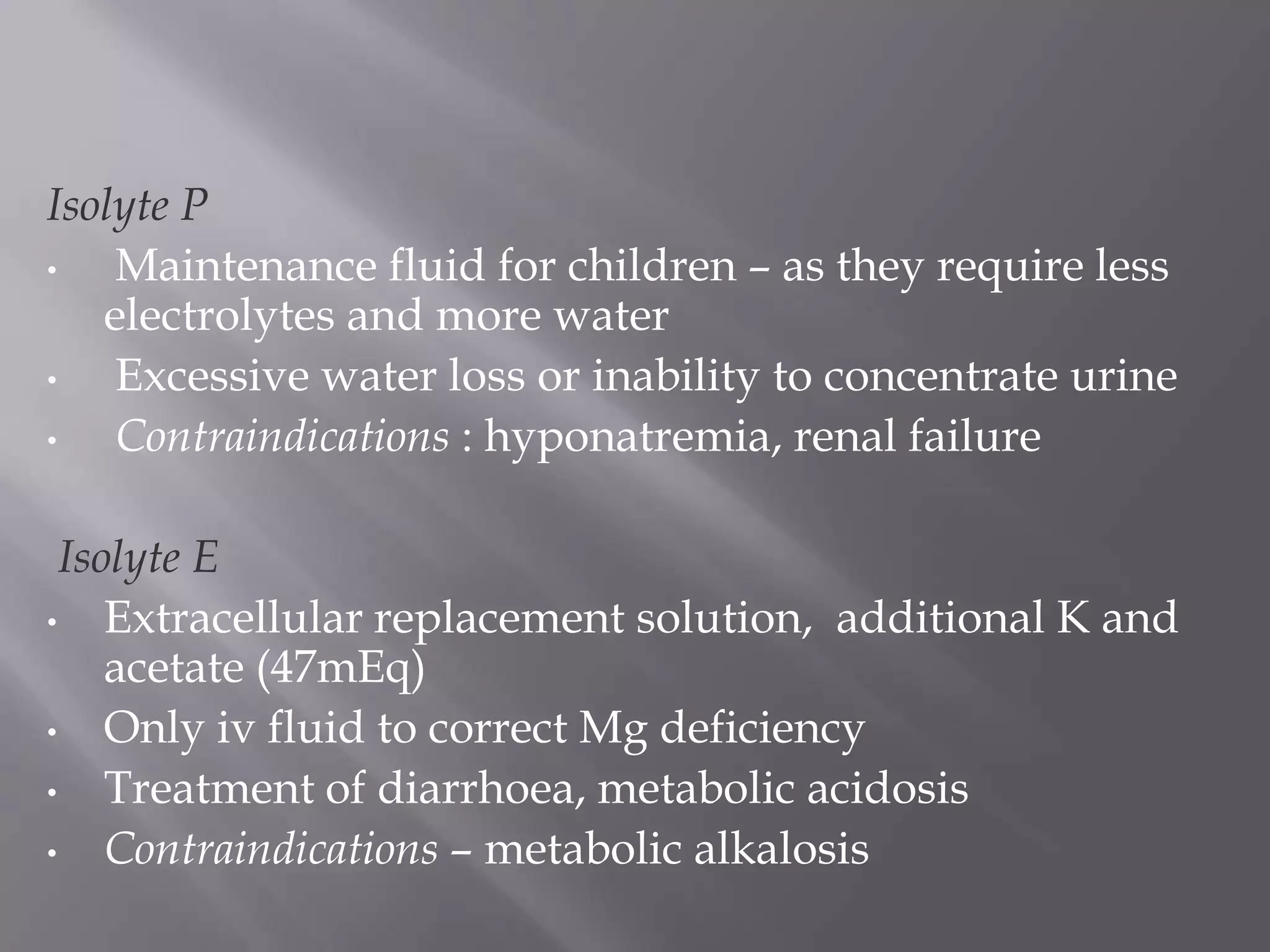 Intravenous fluids crystalloids and colloids | PPTX