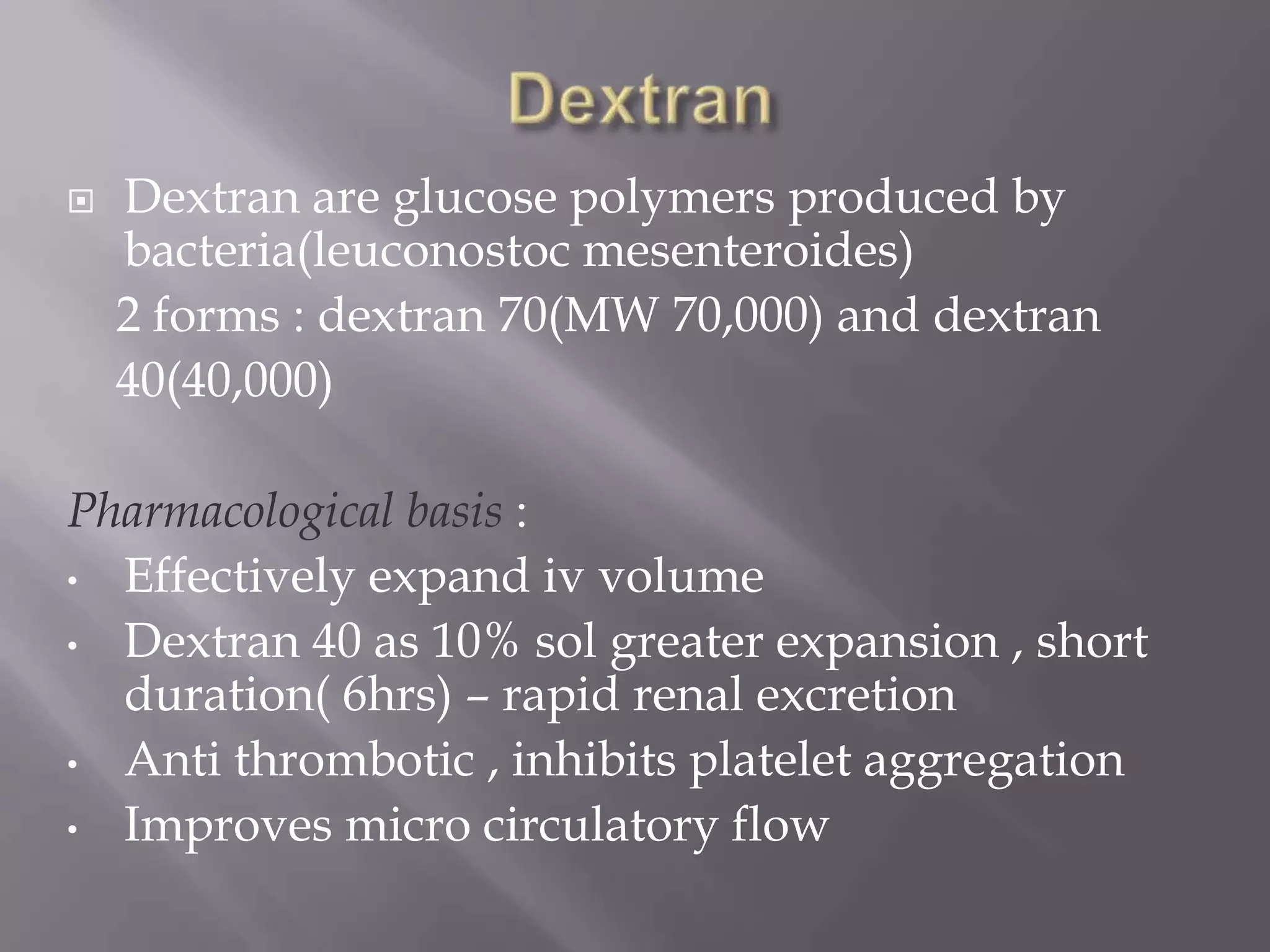 Intravenous fluids crystalloids and colloids | PPTX