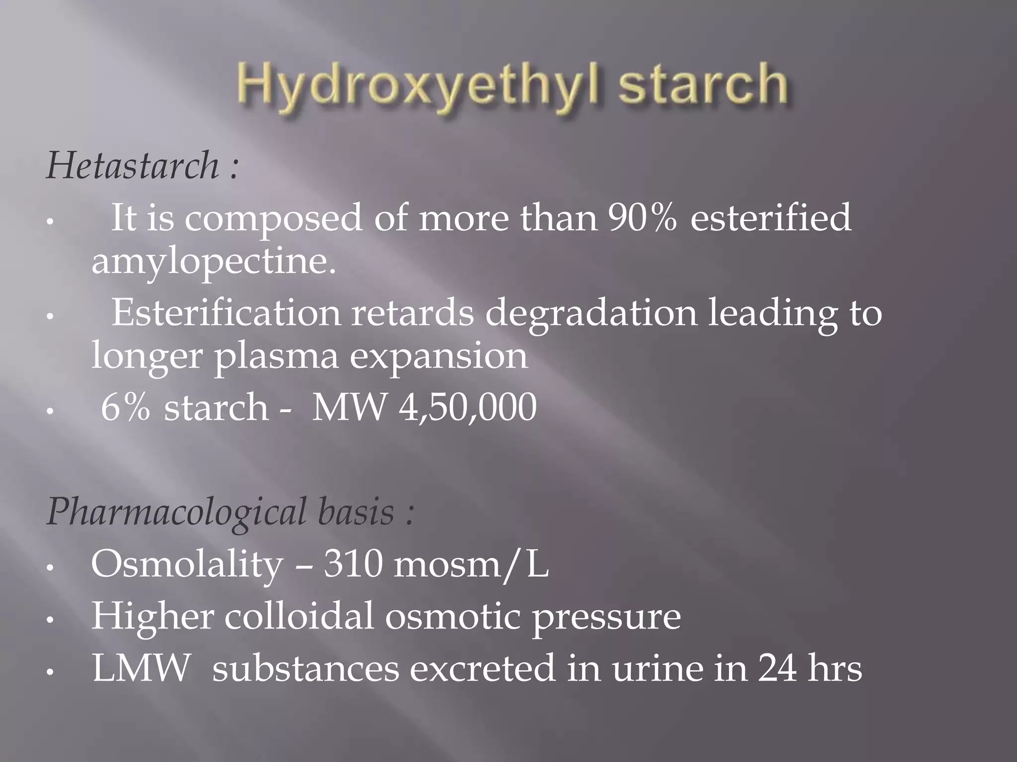 Intravenous fluids crystalloids and colloids | PPTX