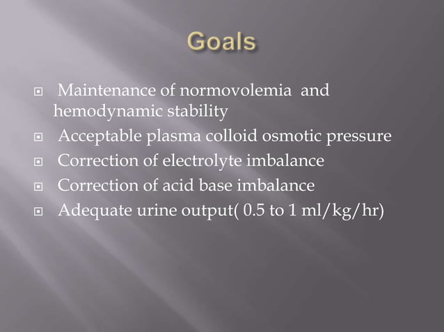 Intravenous fluids crystalloids and colloids | PPTX
