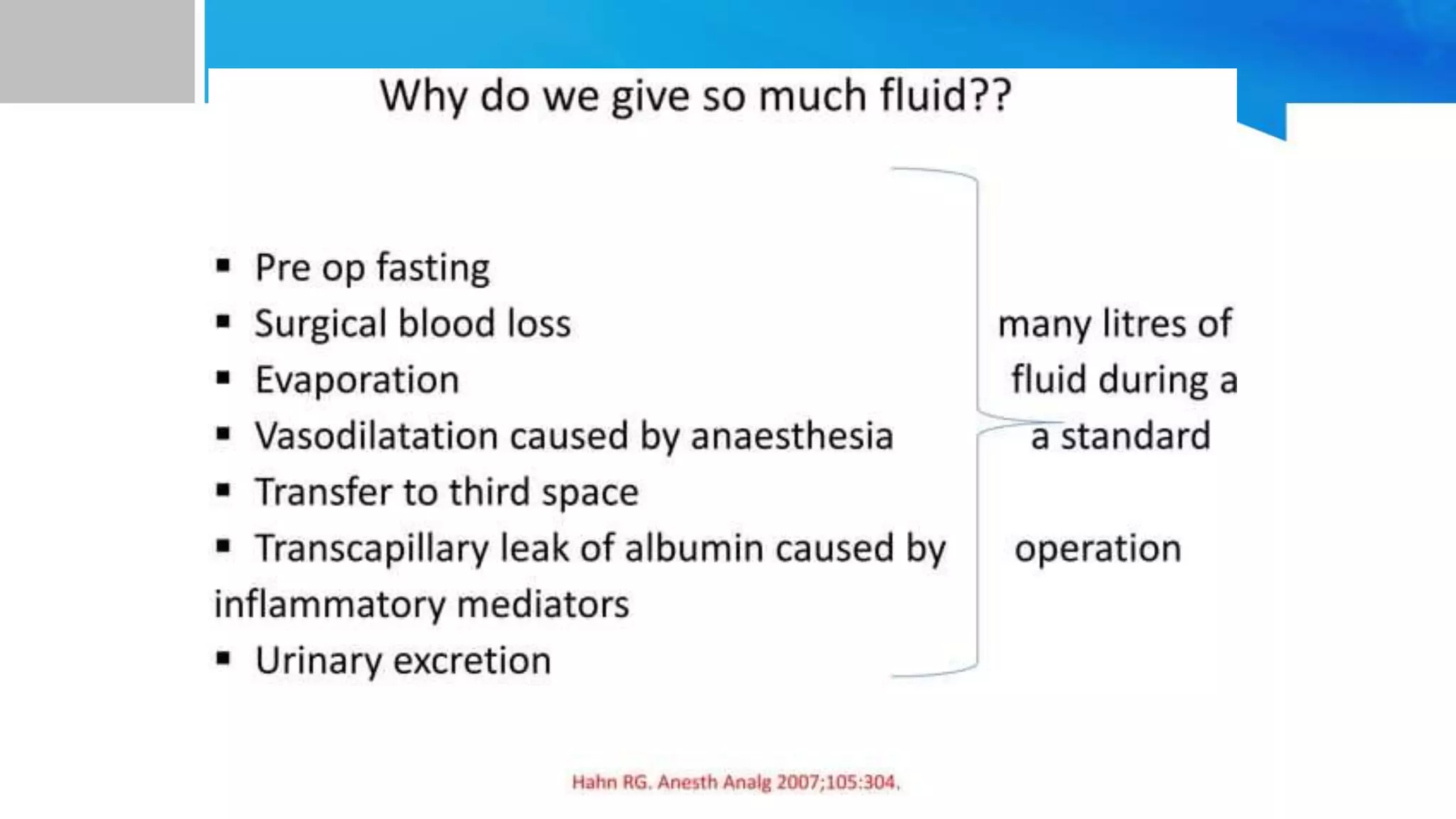 Intravenous Fluids In Surgical Patients | PPTX