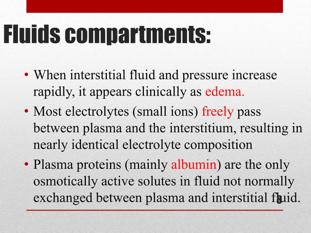 Intravenous fluid therapy during anesthesia.pptx | Blood Disorders | Diseases and Conditions