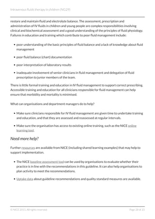 Intravenous fluid therapy in children and | PDF