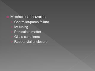 Intravenous hazards | PPTX