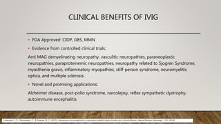 Intravenous Immunoglobulin in Neurology | PPTX