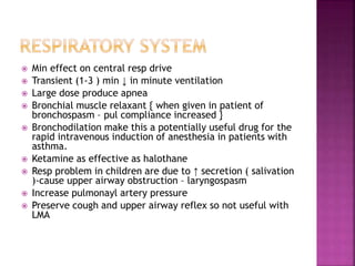 Intravenous induction agents | PPTX