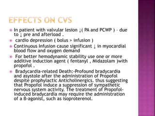 Intravenous induction agents | PPTX