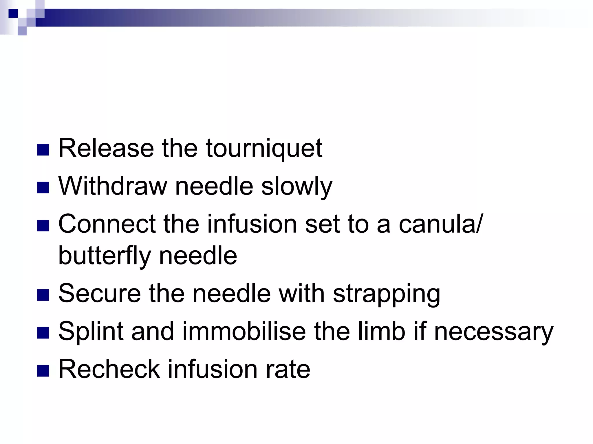 Intravenous infusion | PPTX