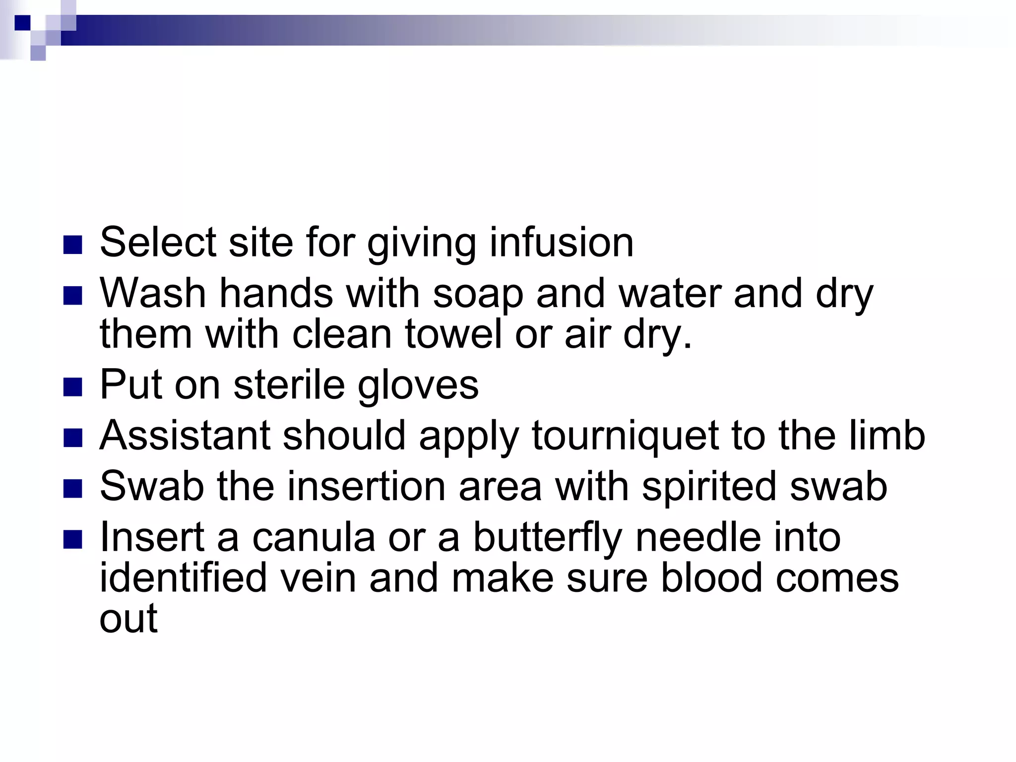 Intravenous infusion | PPTX