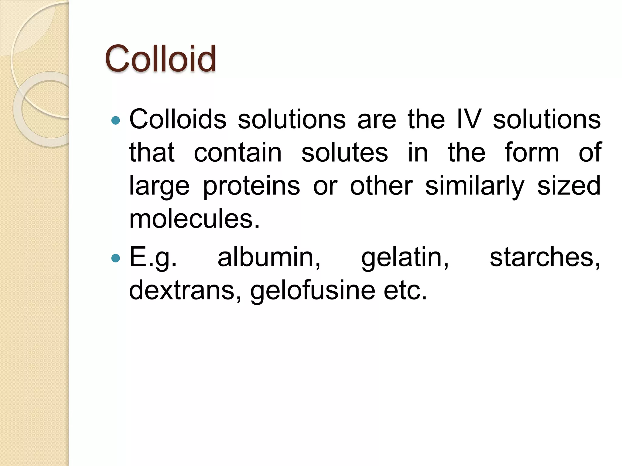 Intravenous Administration of Drugs | PPTX