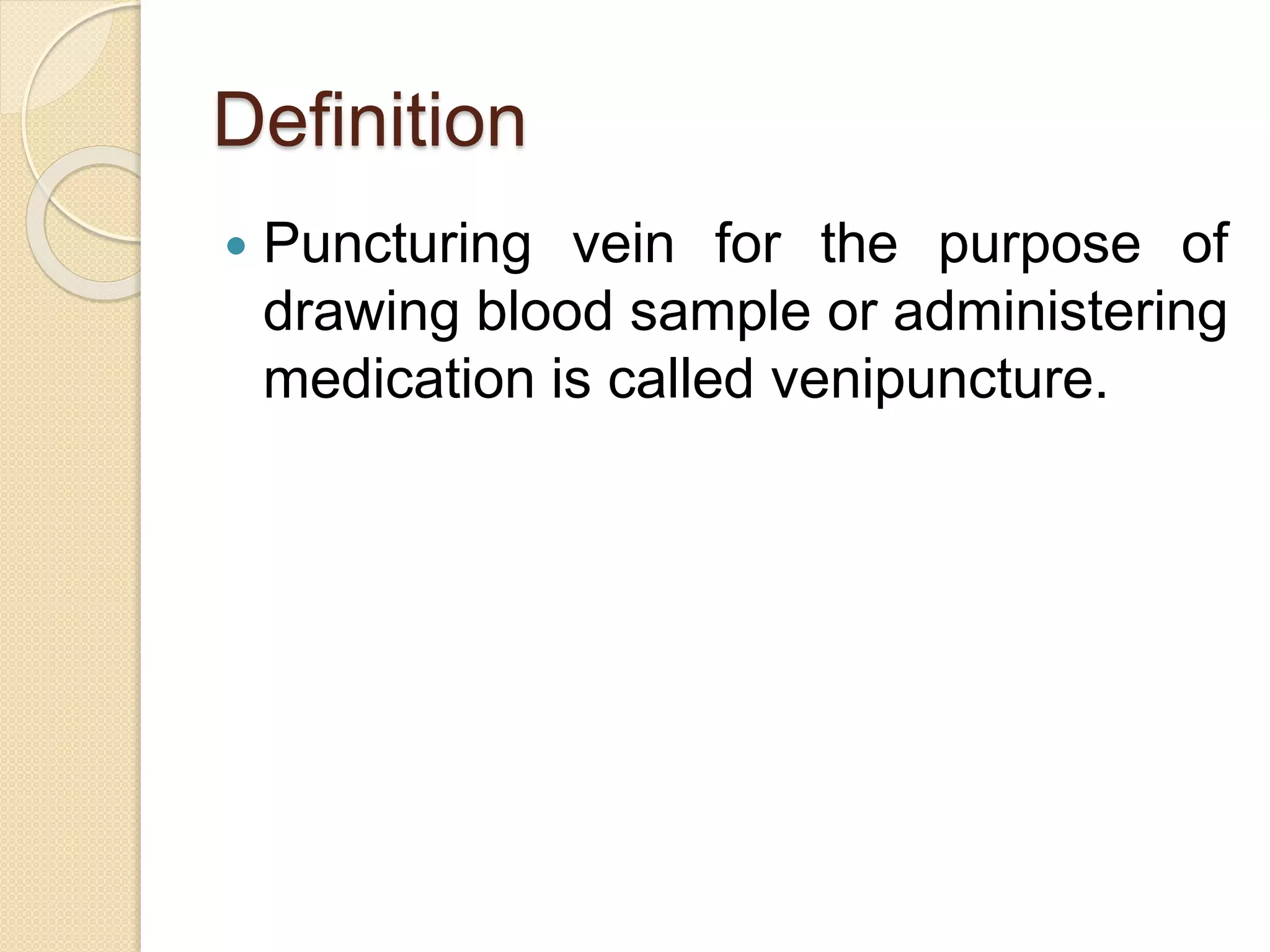 Intravenous Administration of Drugs | PPTX