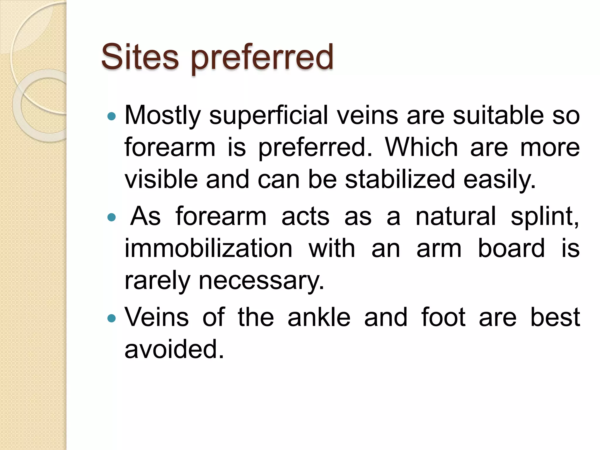 Intravenous Administration of Drugs | PPTX