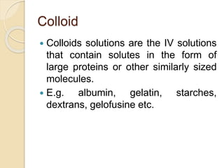 Intravenous Administration of Drugs | PPTX