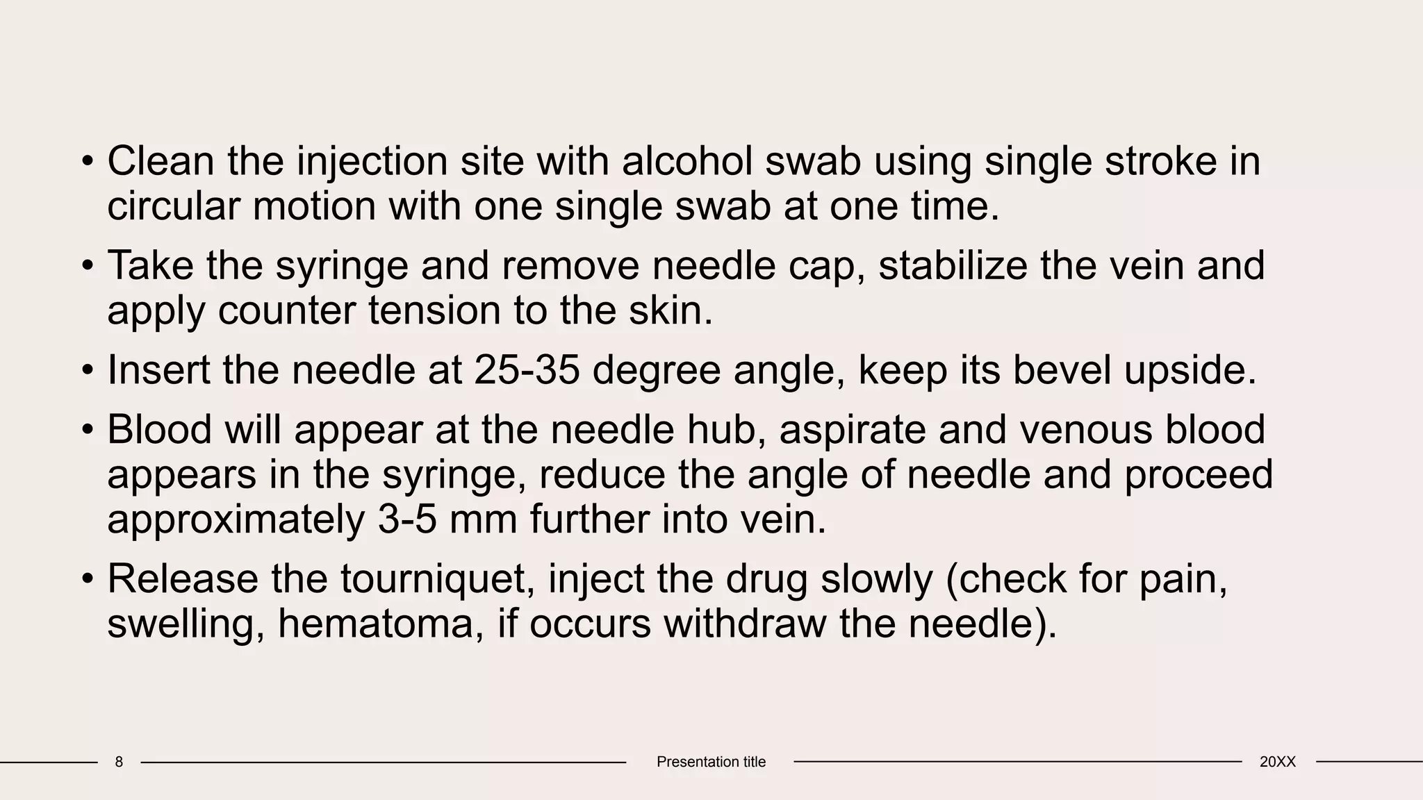 INTRAVENOUS INJECTION.pptx