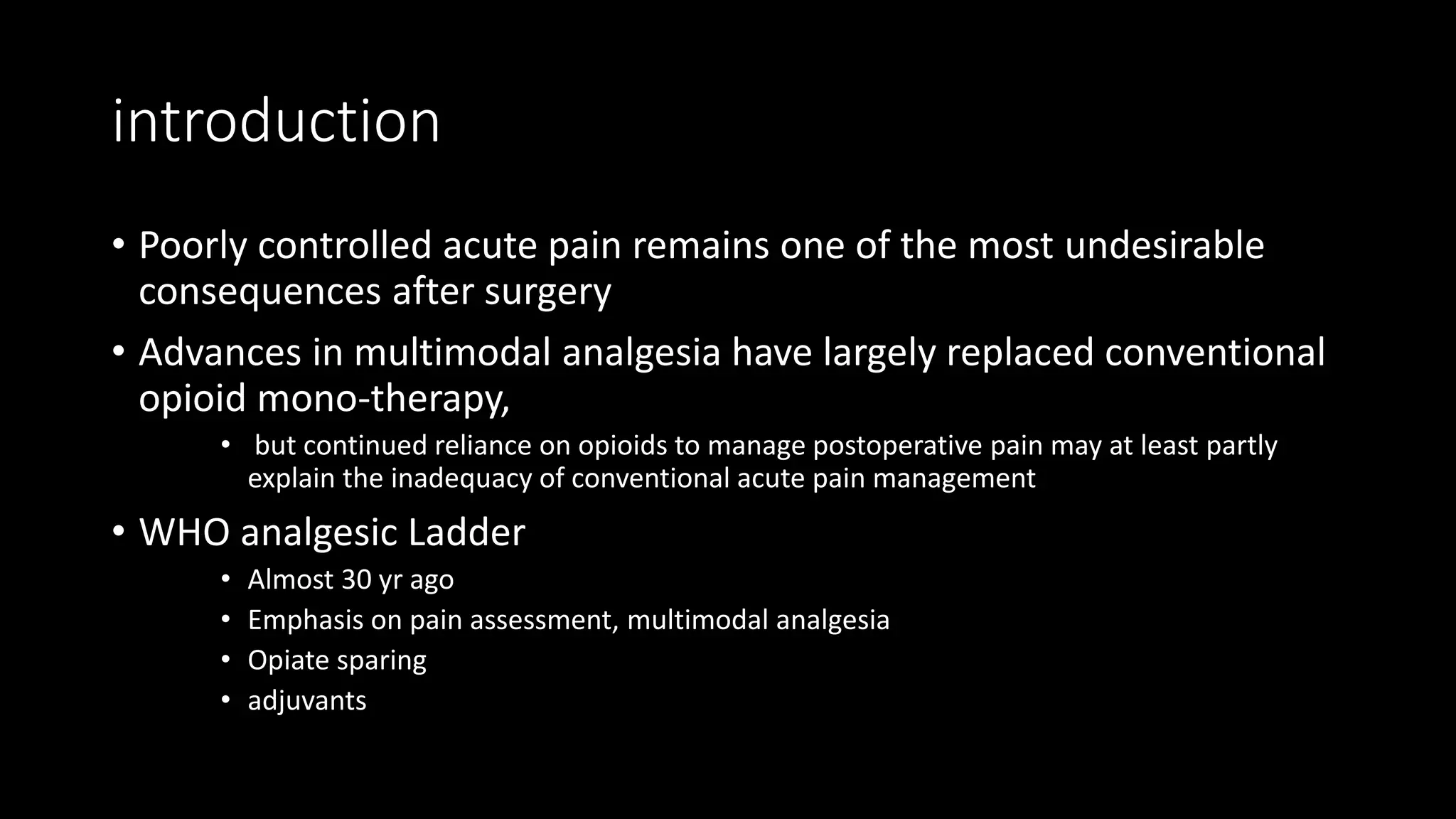 Intravenous lidocaine for acute pain | PPTX