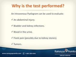 Intravenous pyelogram | PPTX
