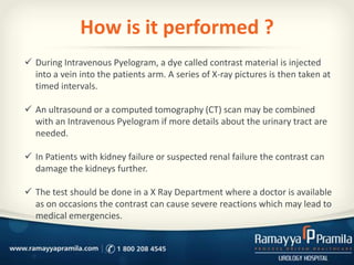 Intravenous pyelogram | PPTX
