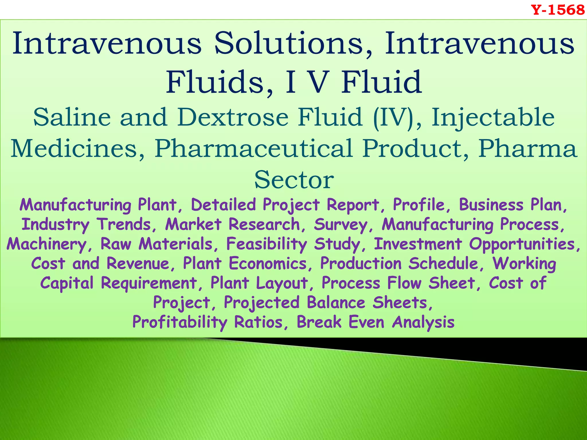 Intravenous solutions, intravenous fluids | PPTX