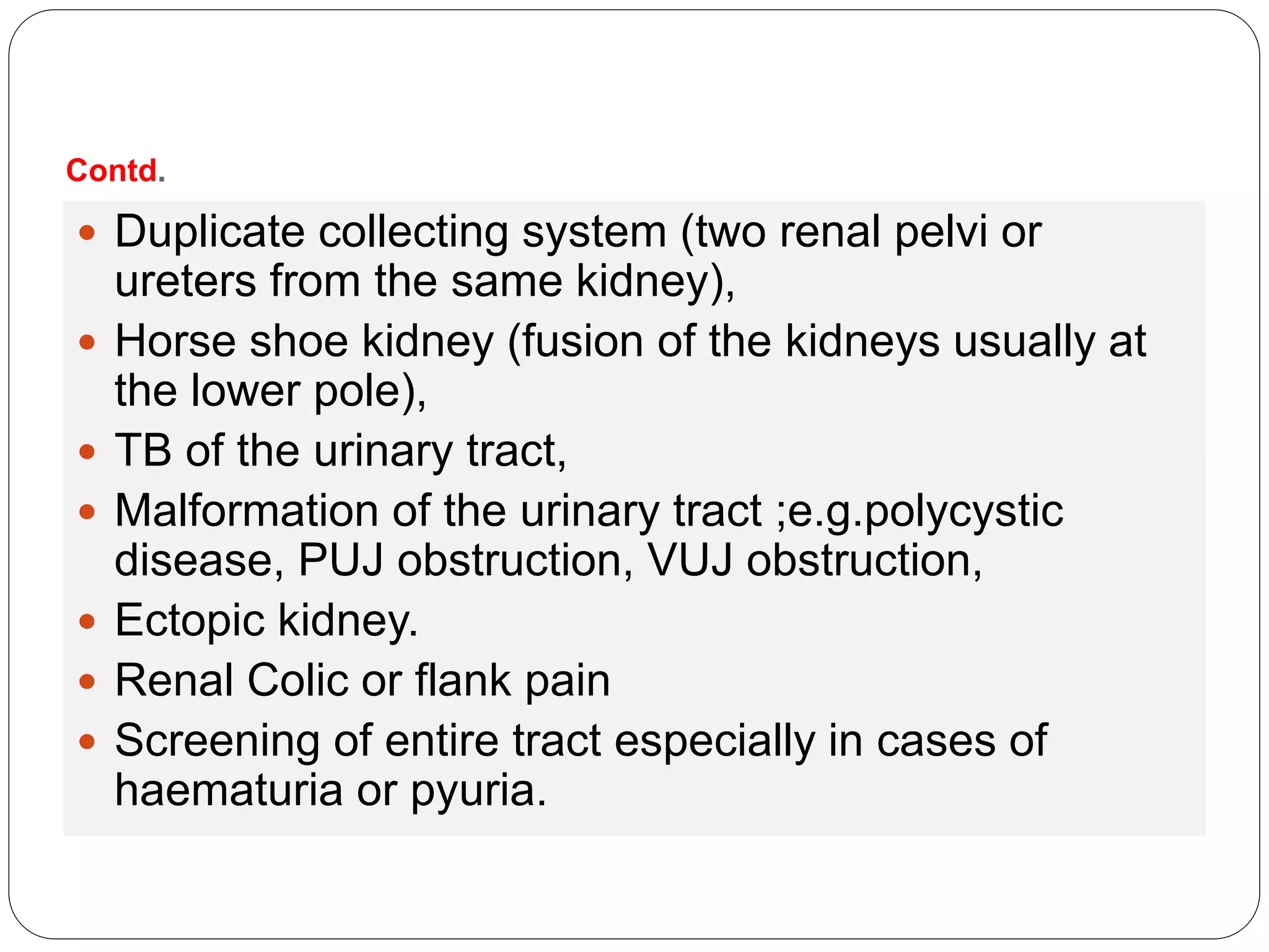 Intravenous urogram ( Sandip Gautam ) | PPTX