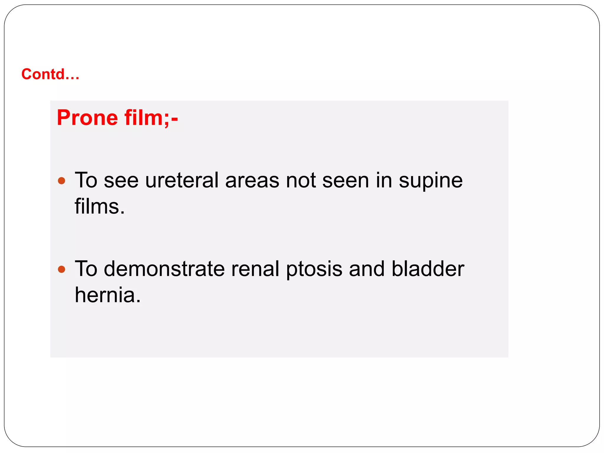 Intravenous urogram ( Sandip Gautam ) | PPTX