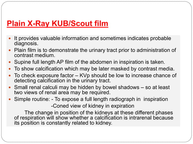 Intravenous urogram ( Sandip Gautam ) | PPTX