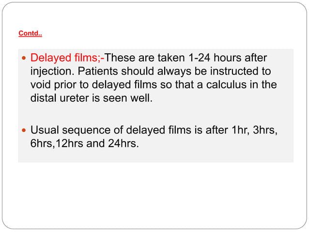 Intravenous urogram ( Sandip Gautam ) | PPTX