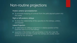 Intravenous urography | PPT