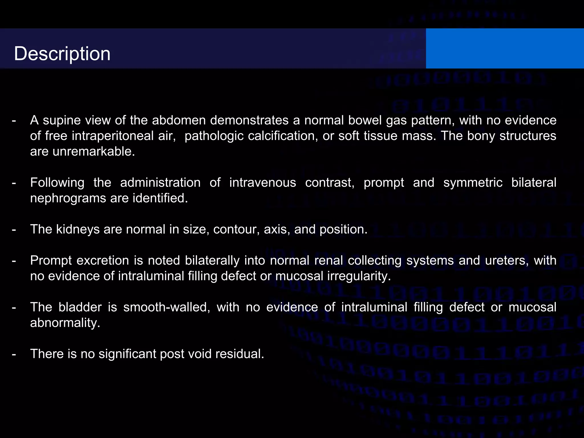 Intravenous urography (IVU) | PDF