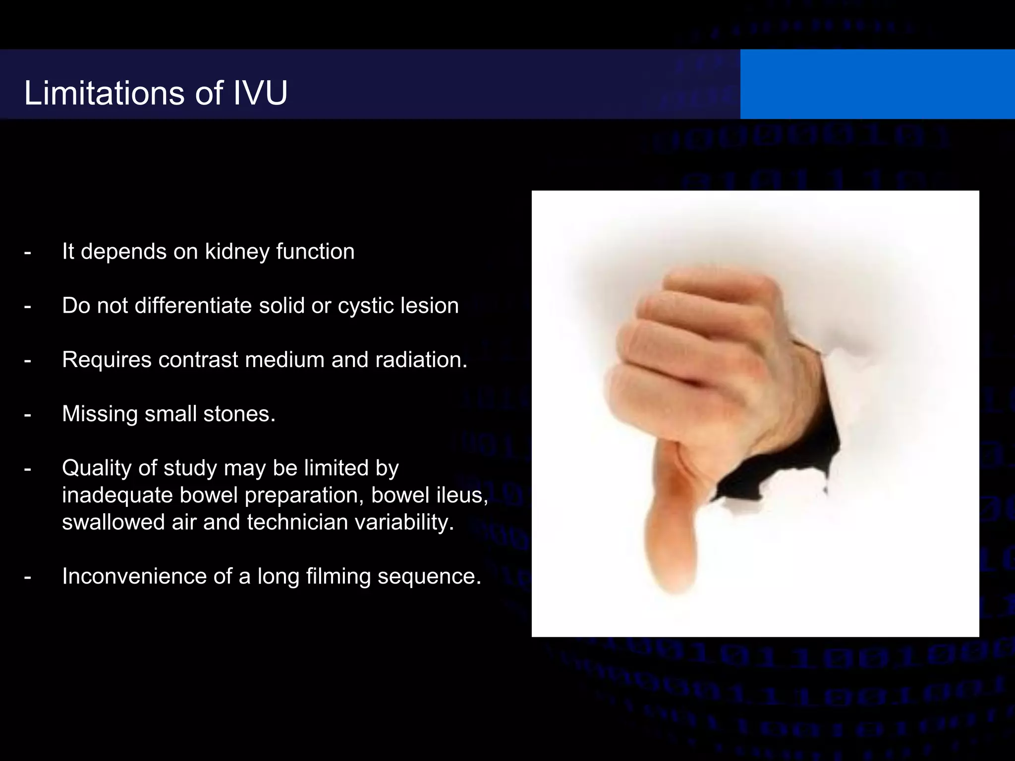 Intravenous urography (IVU) | PDF