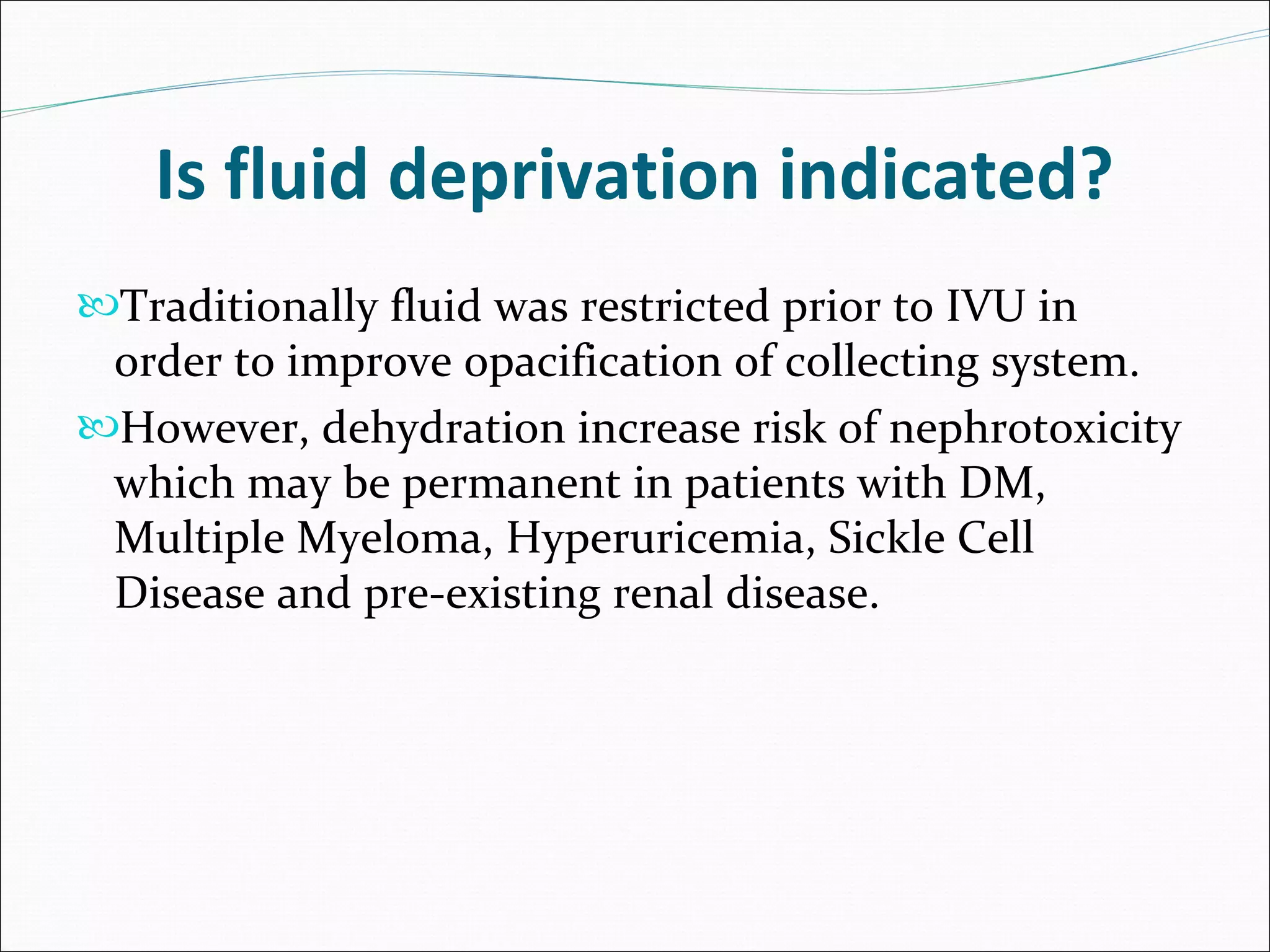 Intravenous urography (IVU) by Dr Bishnu Khatiwada, Conventional IVU ...